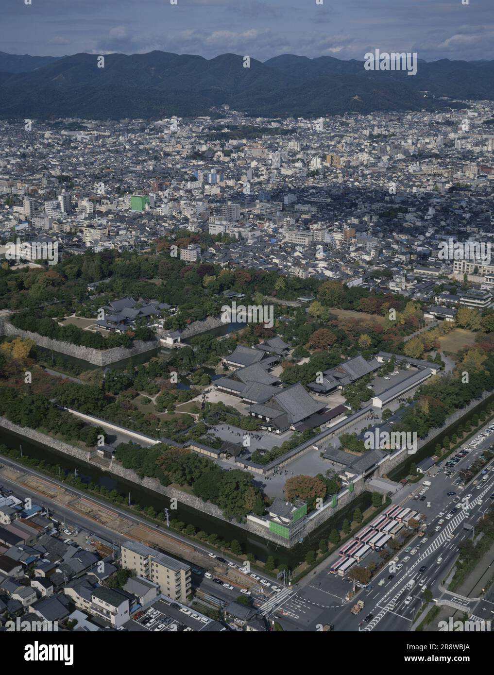 Nijo castle aerial hi-res stock photography and images - Alamy