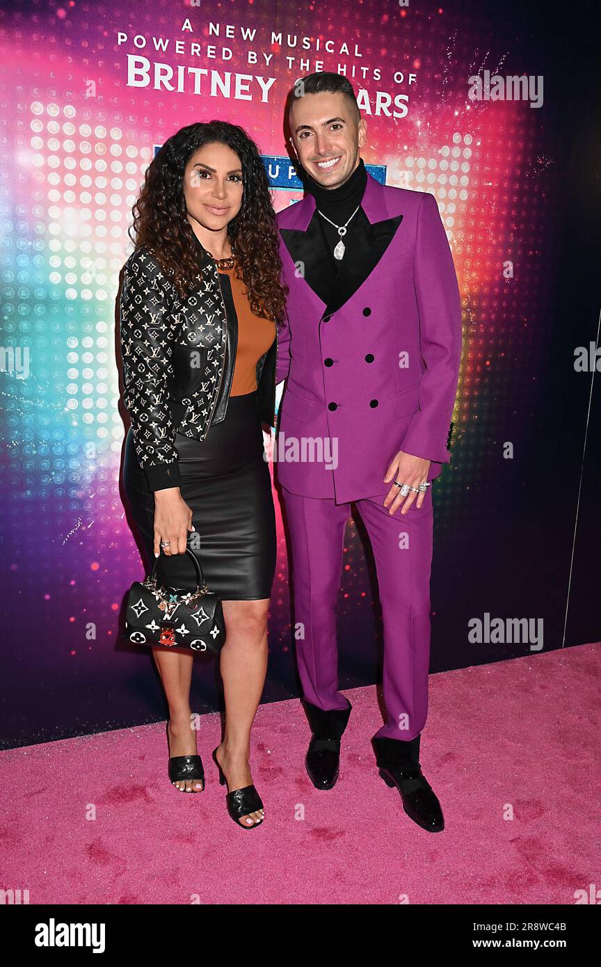 New York, New York, USA on June 22, 2023. Jennifer Aydin and Jason Arnold attend the Broadway ...