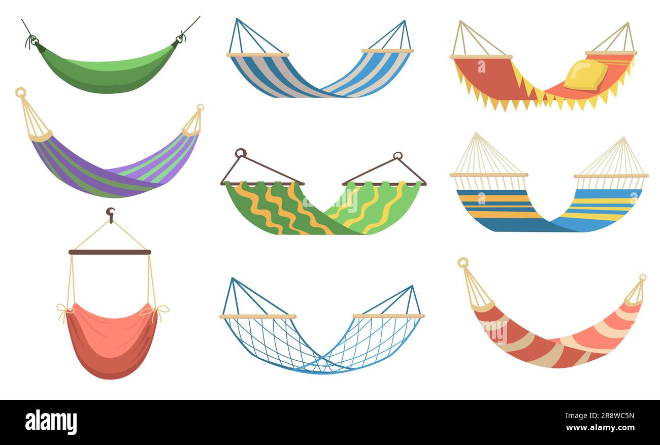 Decorative hammock Stock Vector Images - Alamy