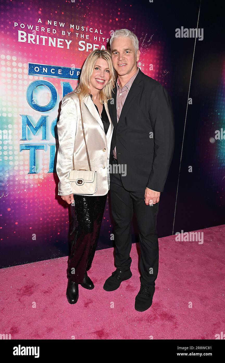 New York, New York, USA on June 22, 2023. Stacia and Luc Robitaille ...