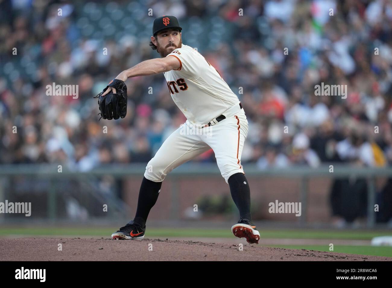 San Francisco Giants' Ryan Walker during a baseball game against the ...