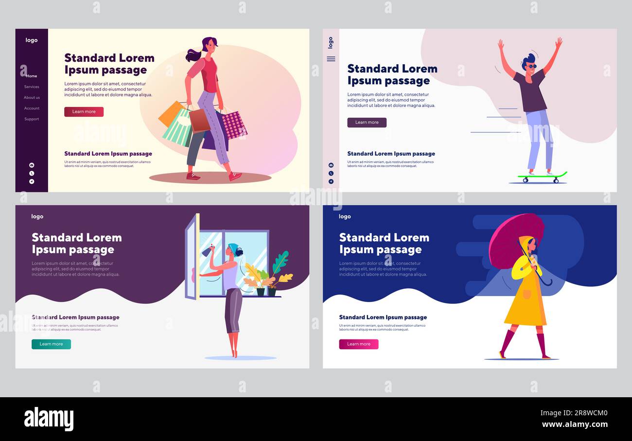 Weekend window Stock Vector Images - Alamy