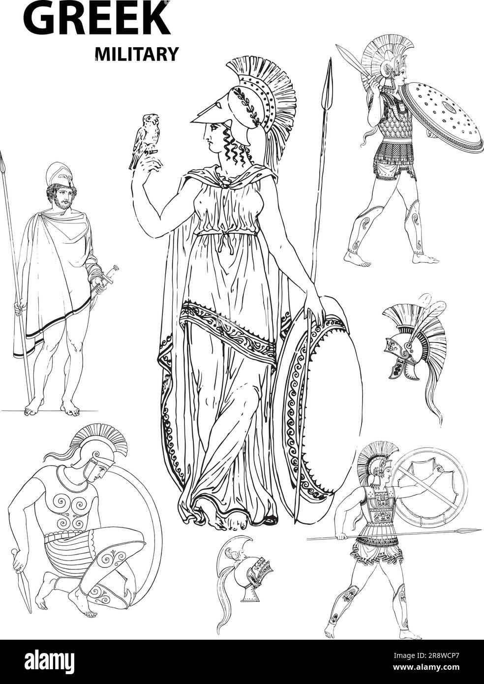 Line drawings Cut Out Stock Images & Pictures - Alamy