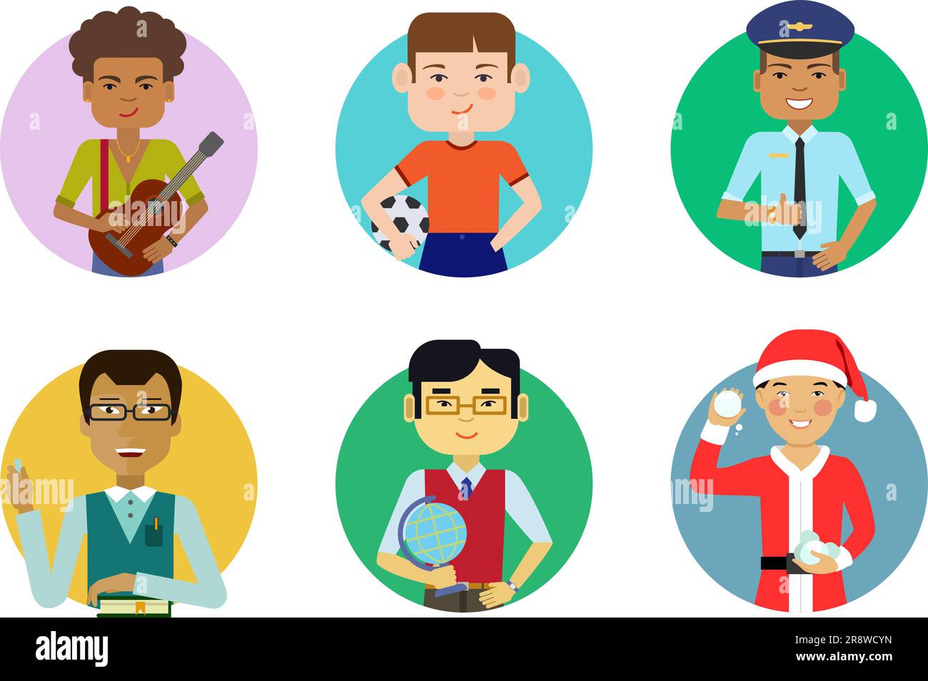 Male characters hi-res stock photography and images - Alamy