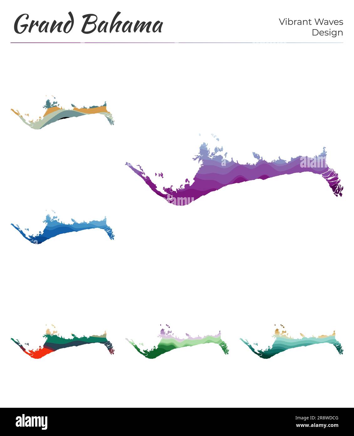 Grand bahama island light map hi-res stock photography and images - Alamy