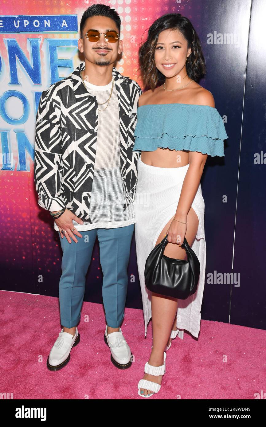 New York, USA. 22nd June, 2023. Kevin Trinio Perdido (left) attending ...