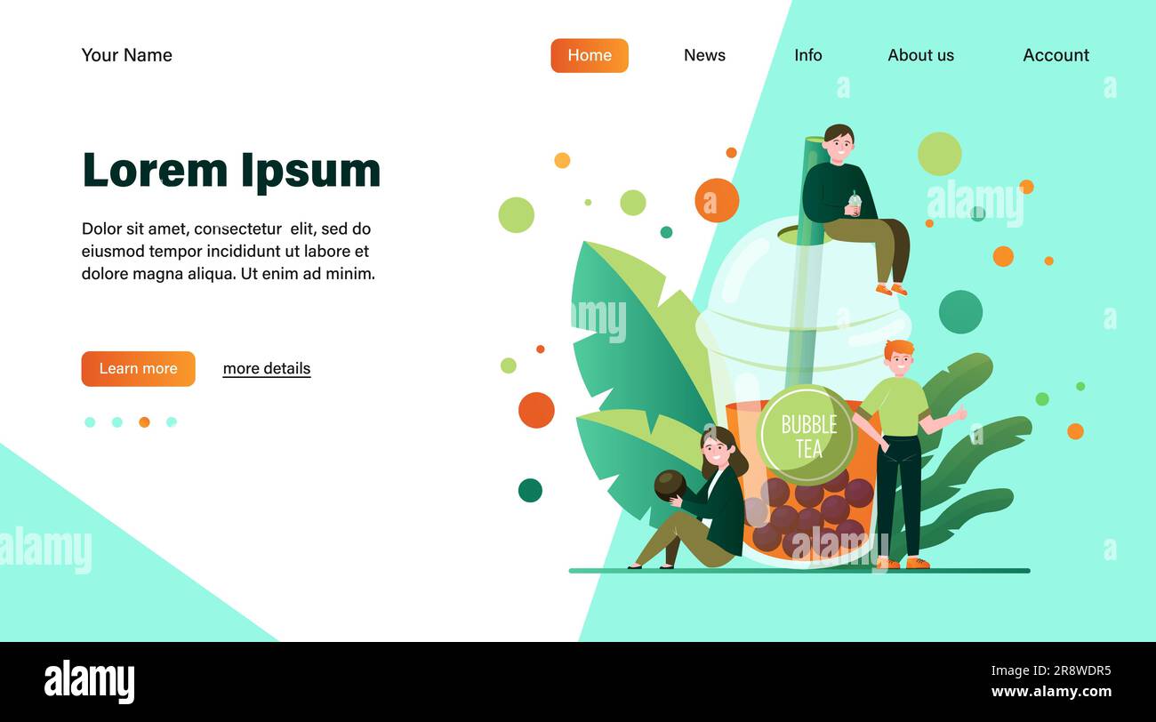 Girl tea party drink Stock Vector Images - Alamy