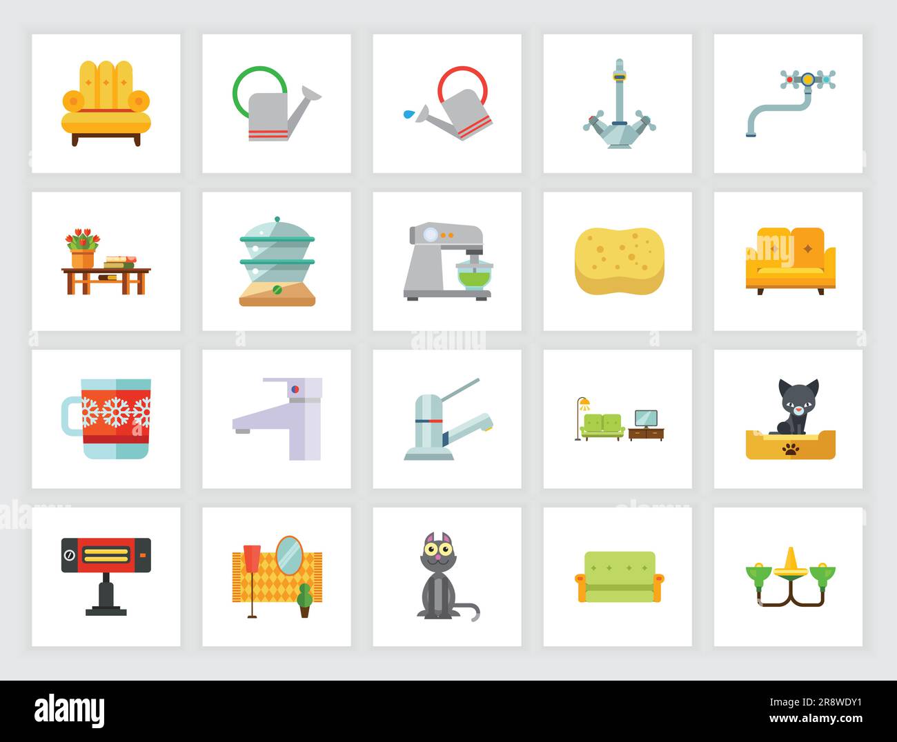 Domestic life lifestyle Stock Vector Images - Alamy