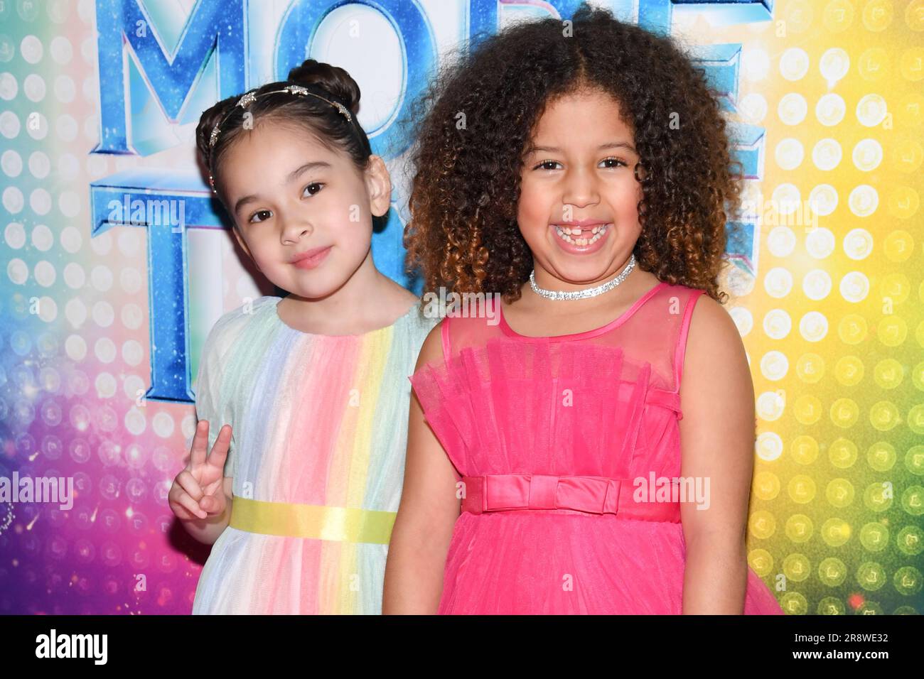 New York, USA. 22nd June, 2023. Isabella Ye and Mila Weir attending ...