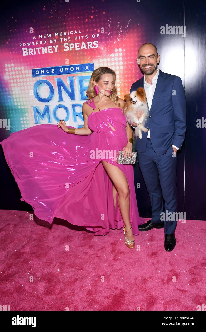 New York, USA. 22nd June, 2023. Ashley Arcement and James Olmstead ...