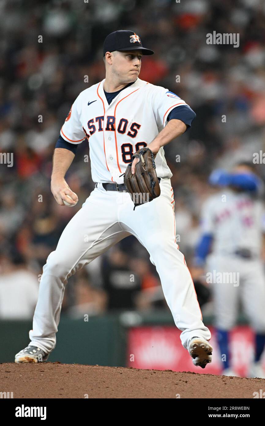 Houston Astros relief pitcher Phil Maton (88) comes in to pitch in get ...