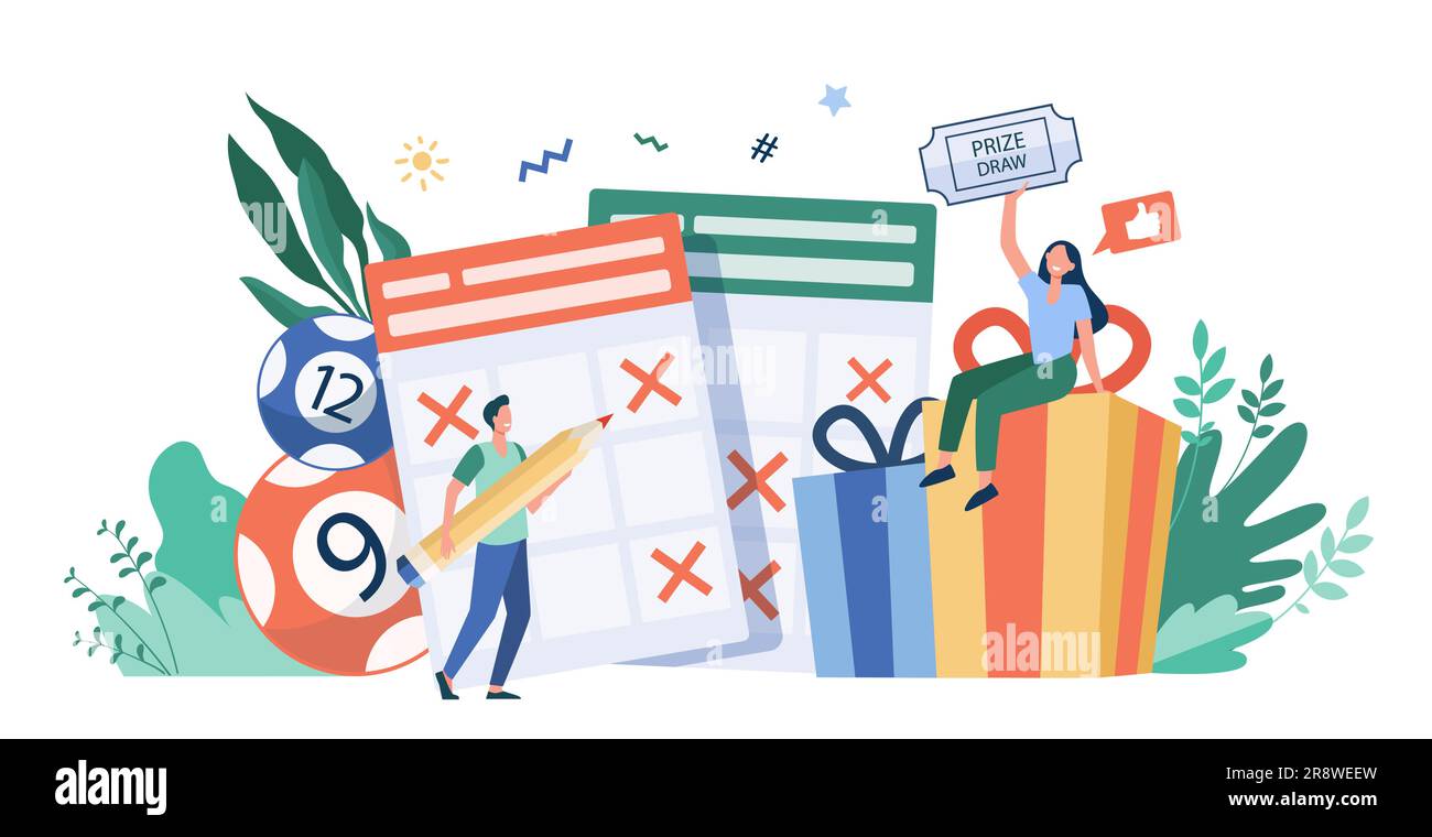 Prize draw concept Stock Vector Image & Art - Alamy
