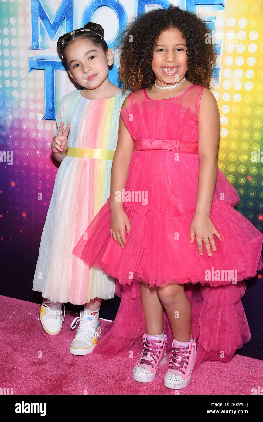 New York, USA. 22nd June, 2023. Isabella Ye and Mila Weir attending ...