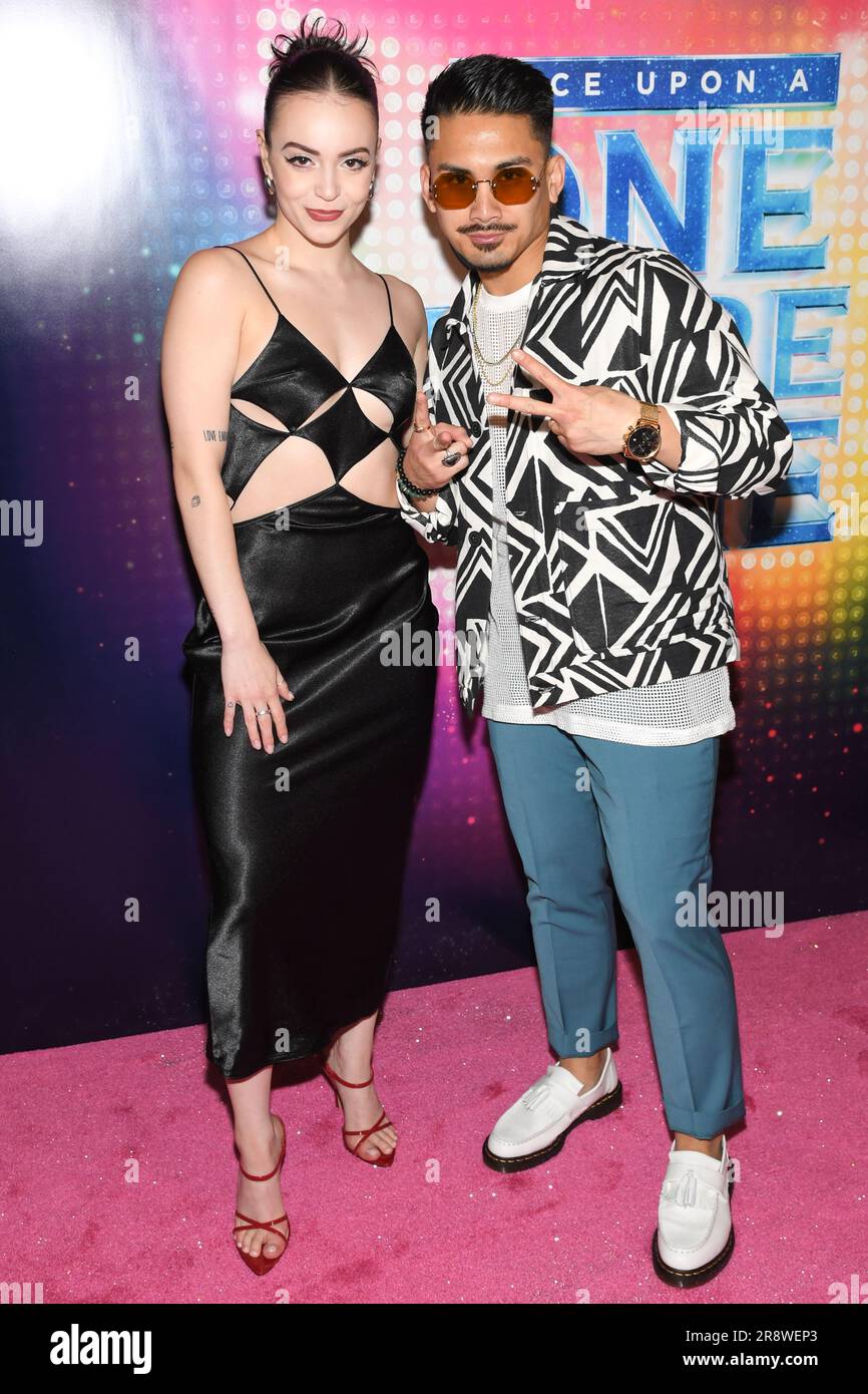 New York, USA. 22nd June, 2023. Liv Battista and Kevin Trinio Perdido ...