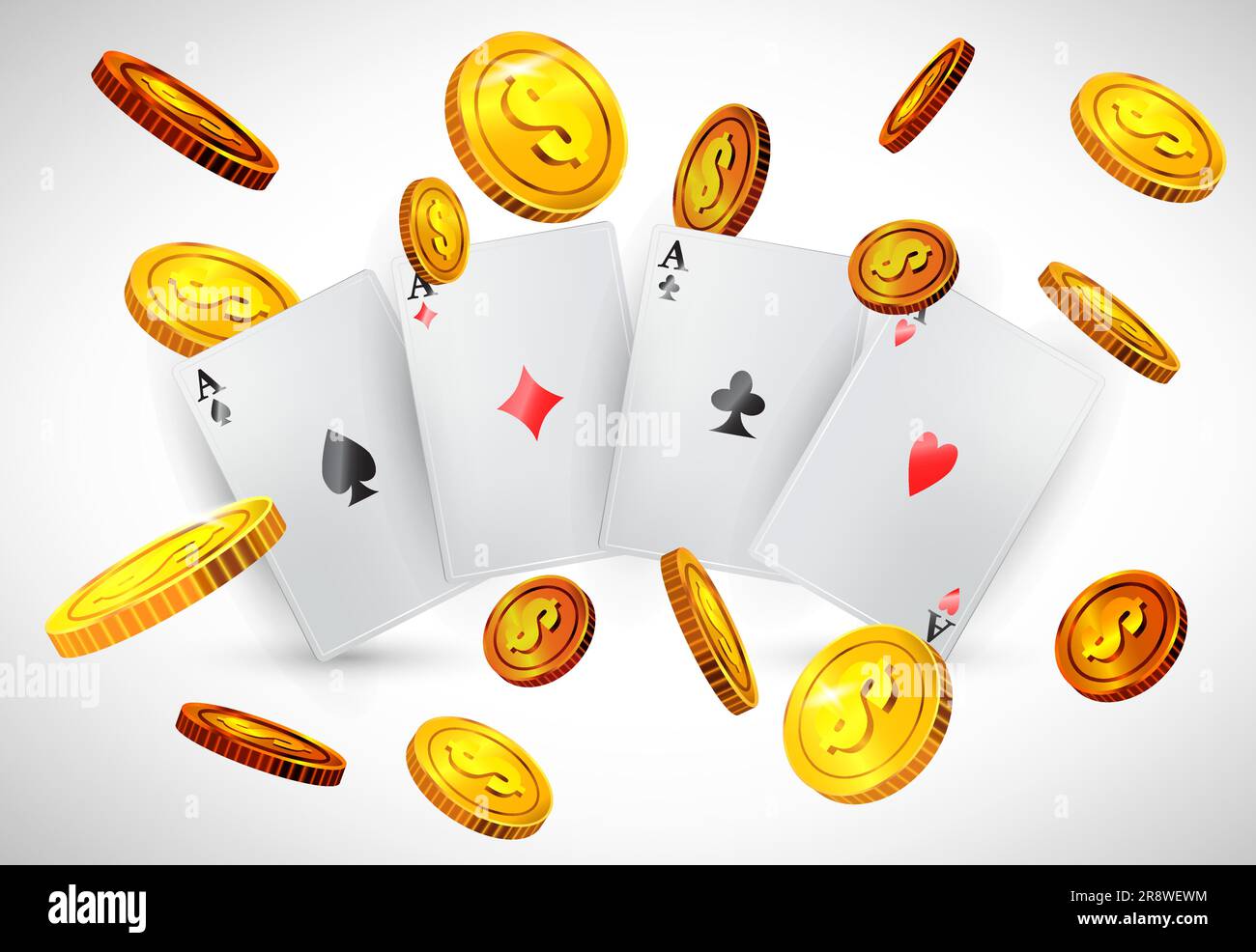Ace of coins hi-res stock photography and images - Alamy