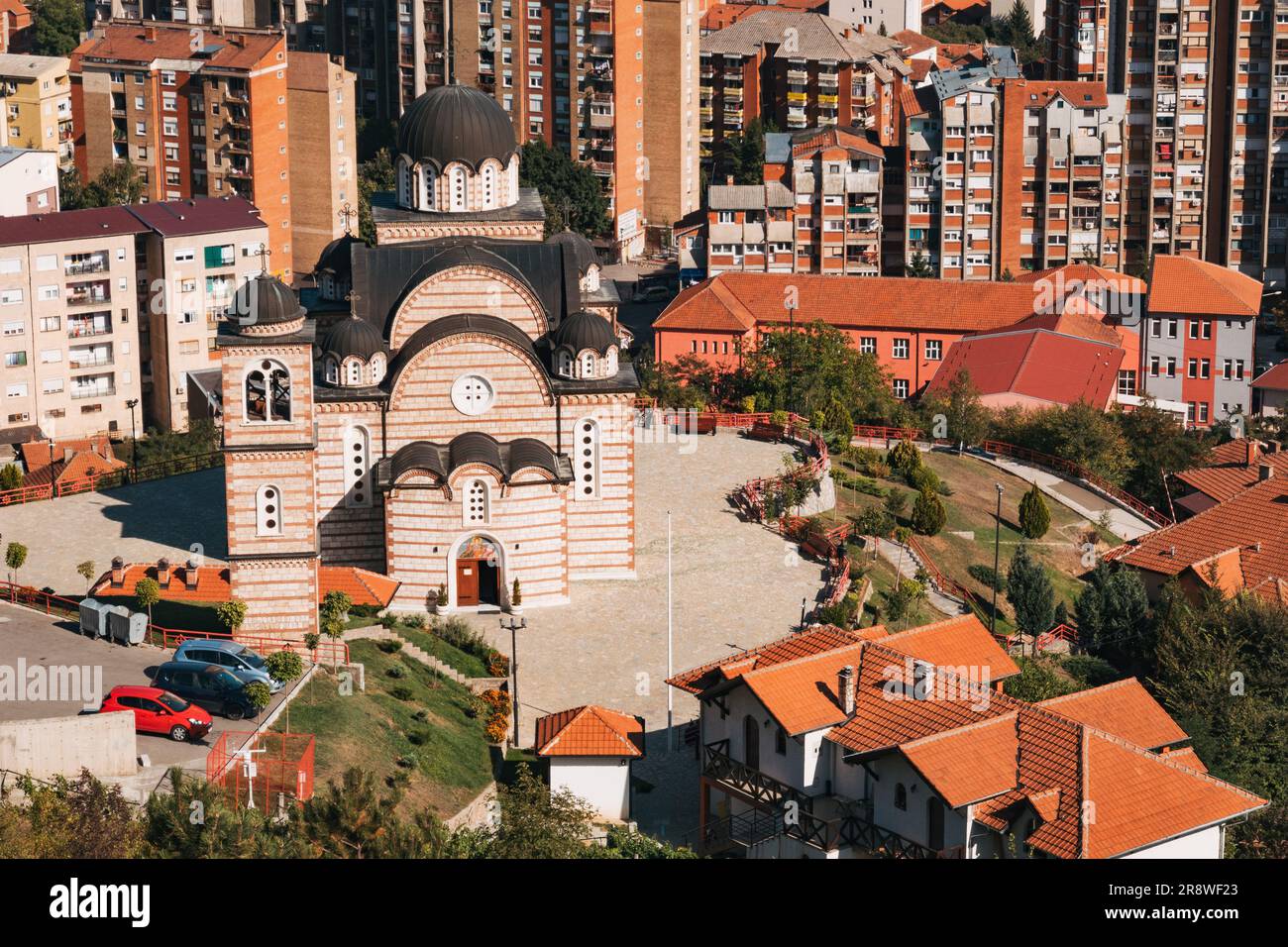 the Serbian Orthodox Church of St. Dimitrije, on top of Miner's Hill in ...