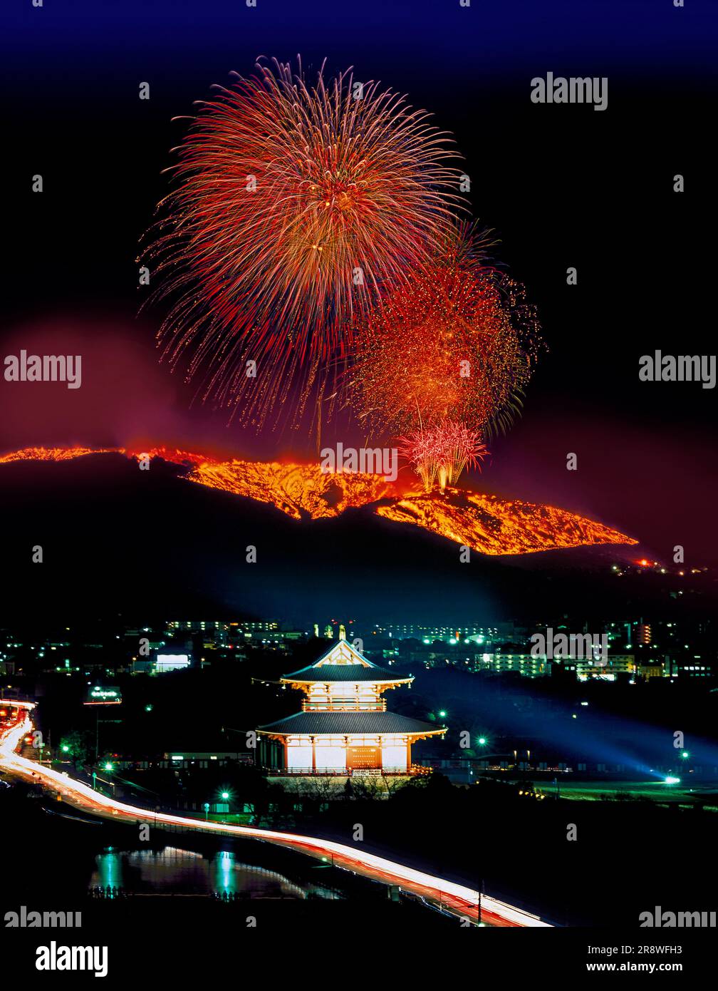 Yamayaki nara japan hi-res stock photography and images - Alamy