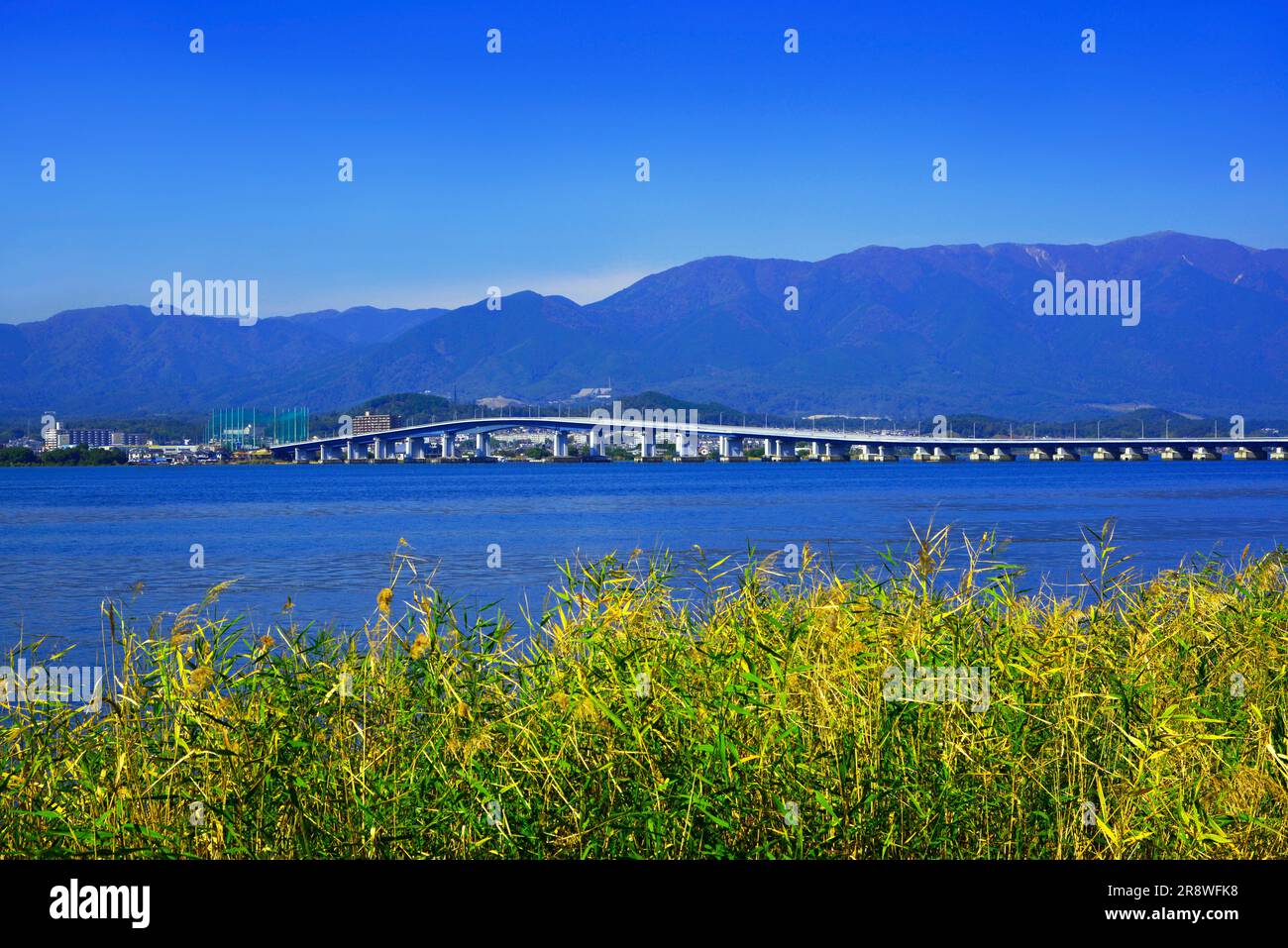 Lake Biwa Bridge Stock Photo - Alamy