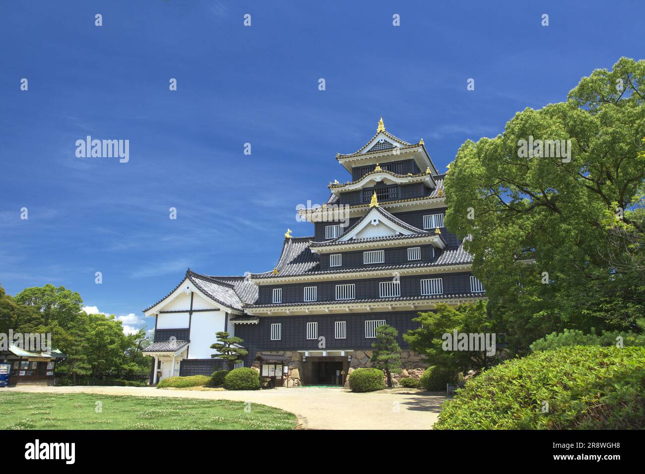 Okayama castle okayama city okayama hi-res stock photography and images ...