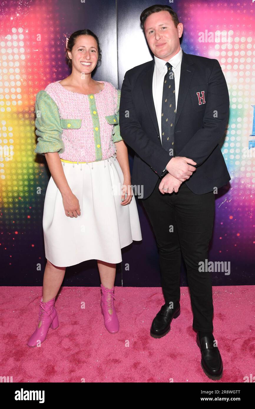 New York, USA. 22nd June, 2023. Alexander Hankin (right) attending ...