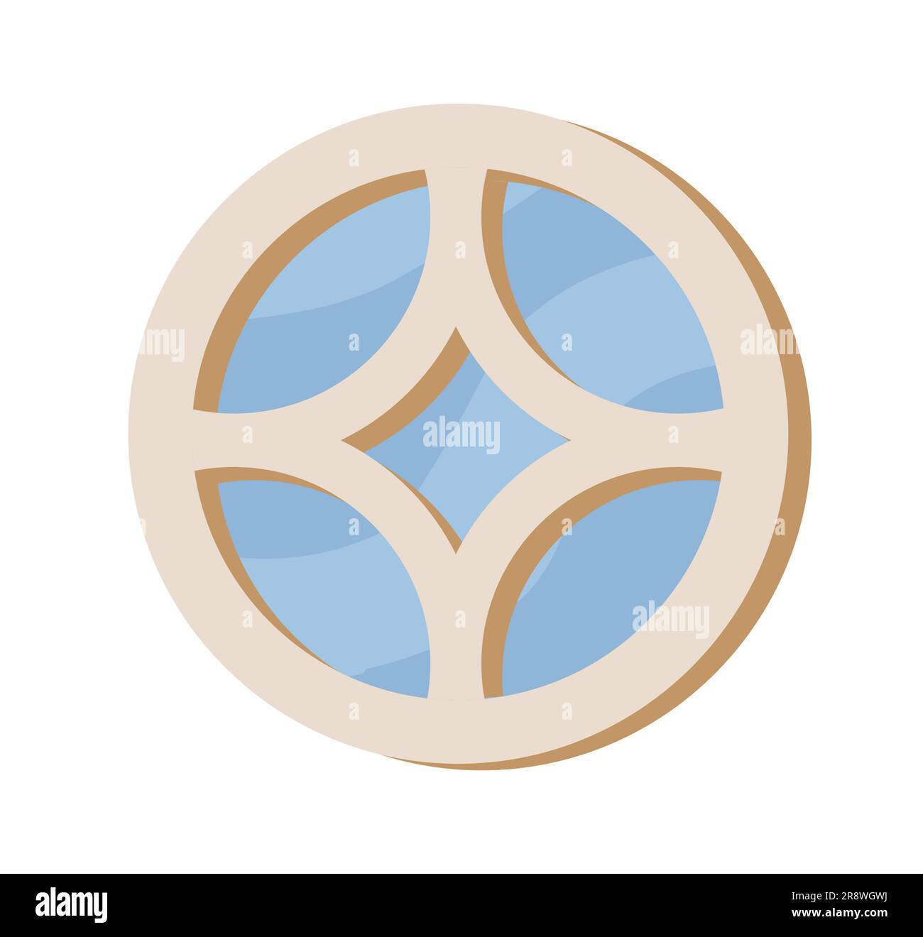 Beautiful decorated window concept Stock Vector Image & Art - Alamy