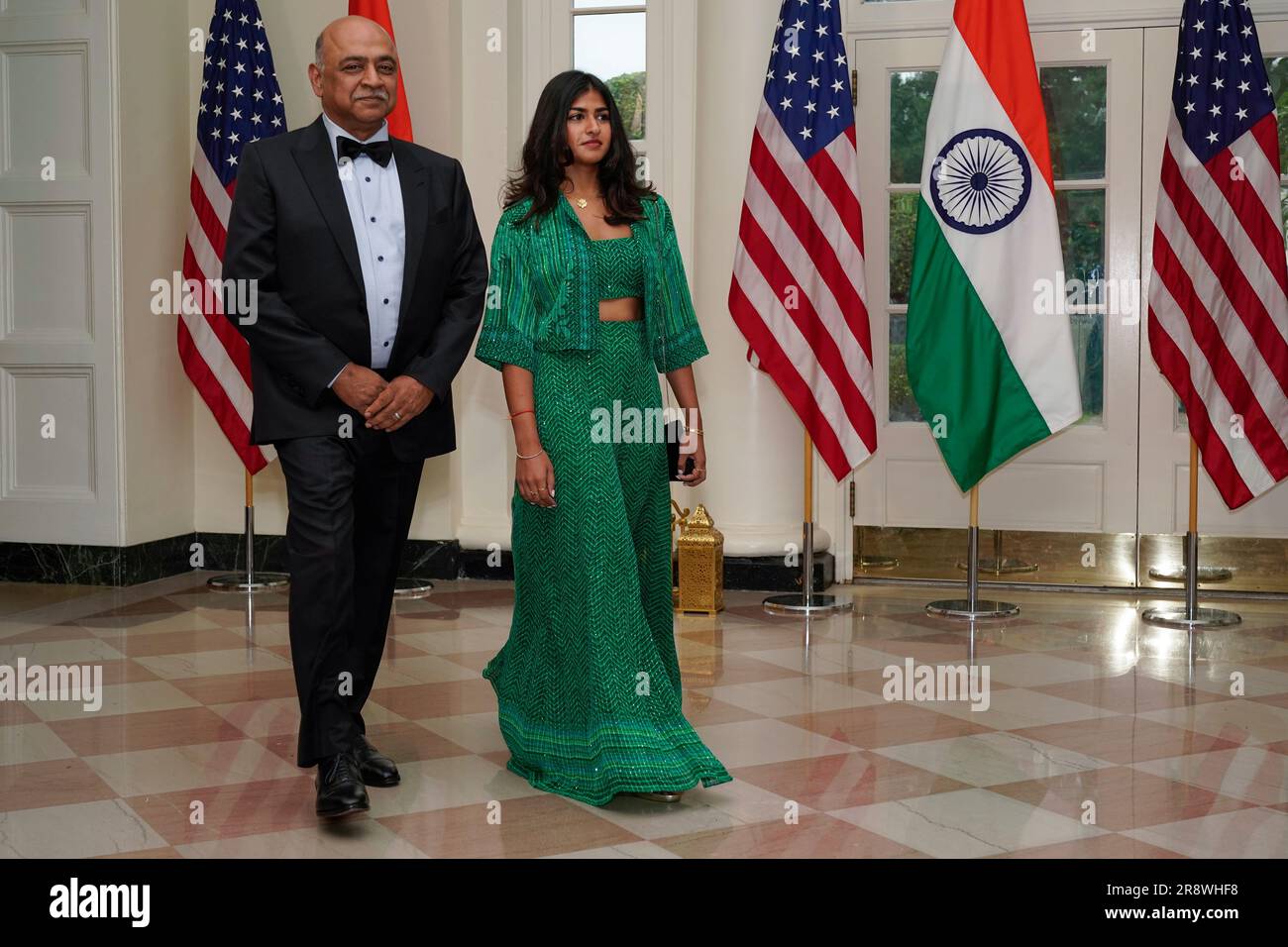 Arvind Krishna, chairman and chief executive officer of International ...