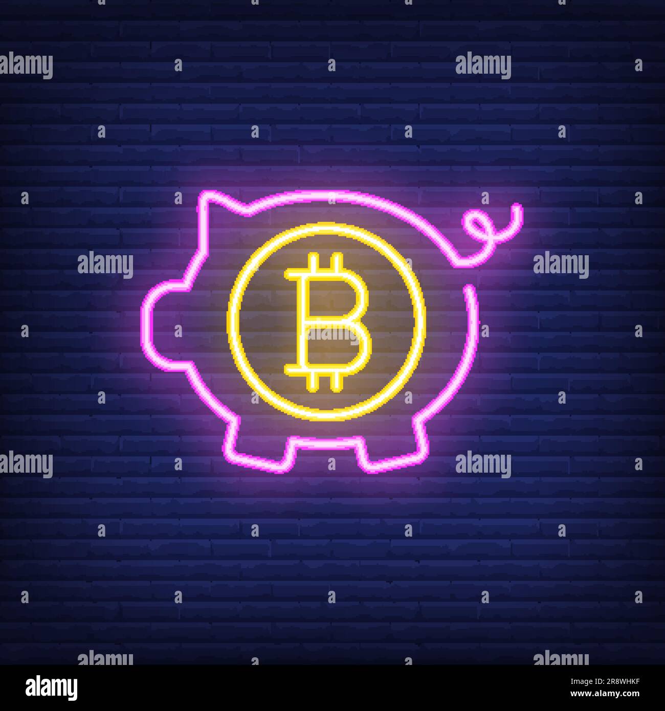 Bitcoin pink Stock Vector Images - Alamy