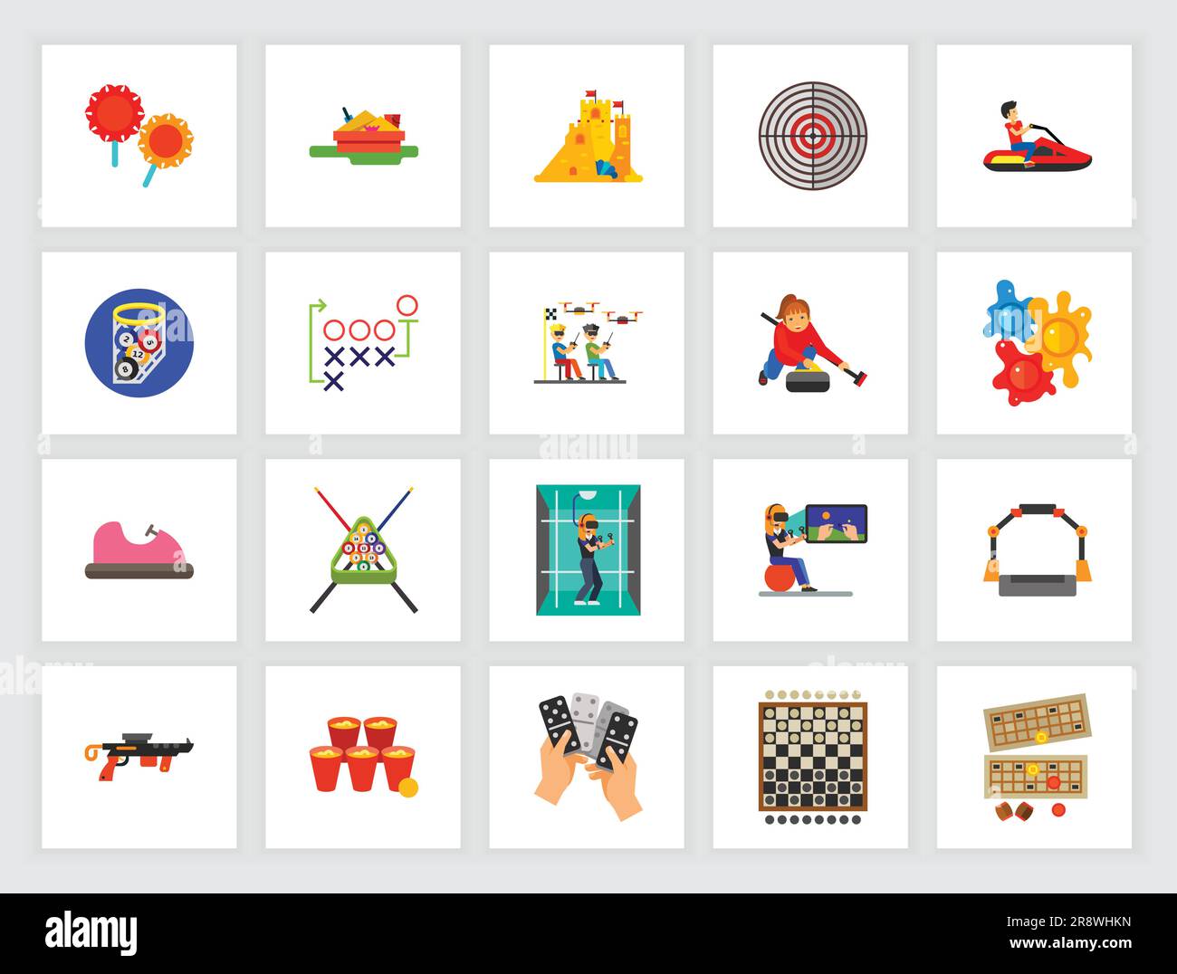 Party playing games Stock Vector Images - Alamy