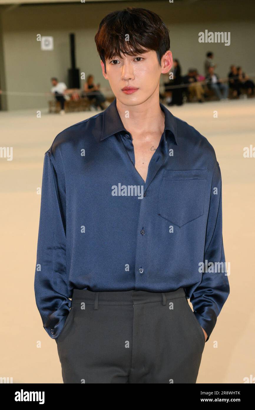 Paris, France. 22nd June, 2023. Seung Ju Han attends the AMI Alexandre ...