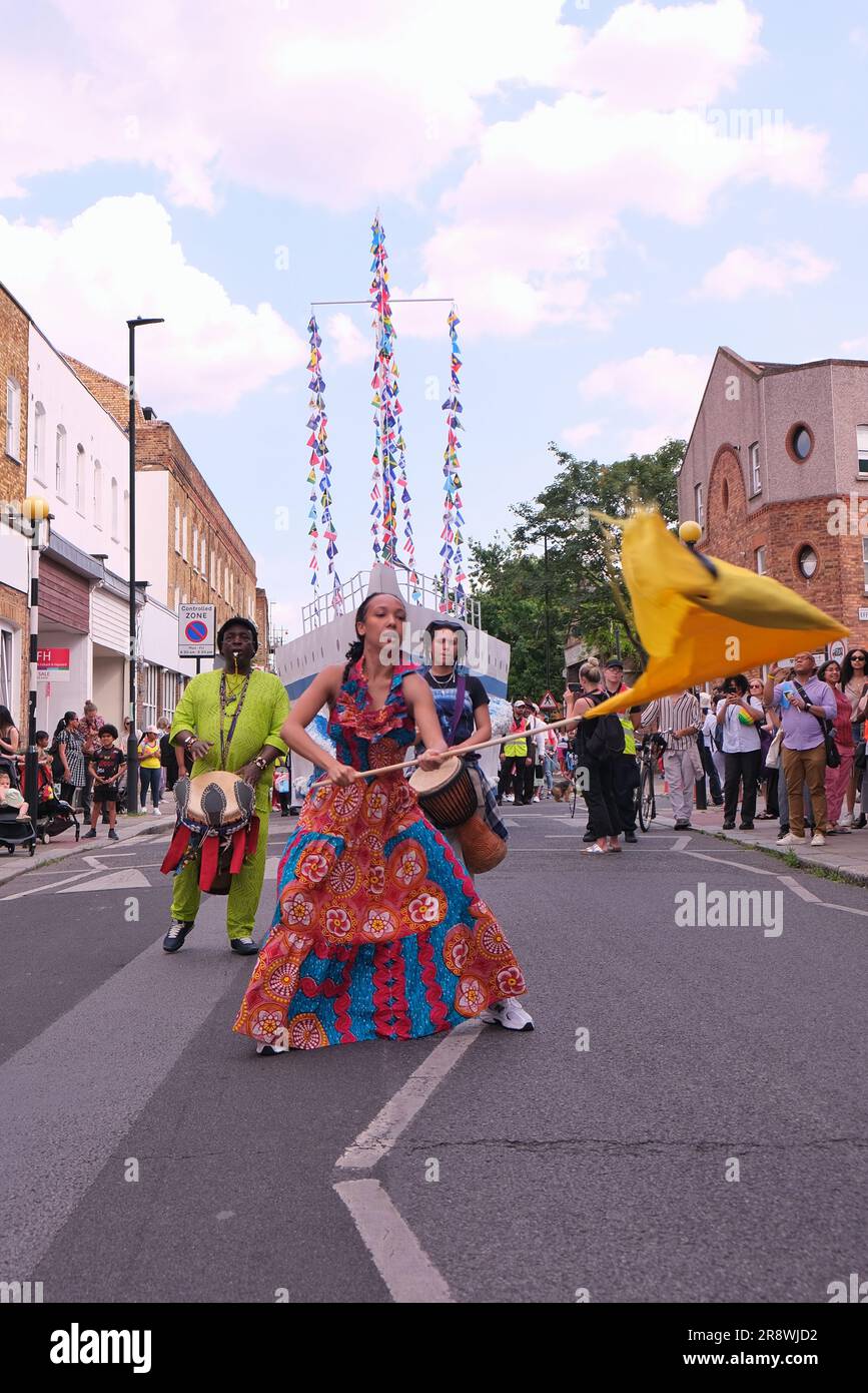 Windrush 75 celebrations hi-res stock photography and images - Alamy