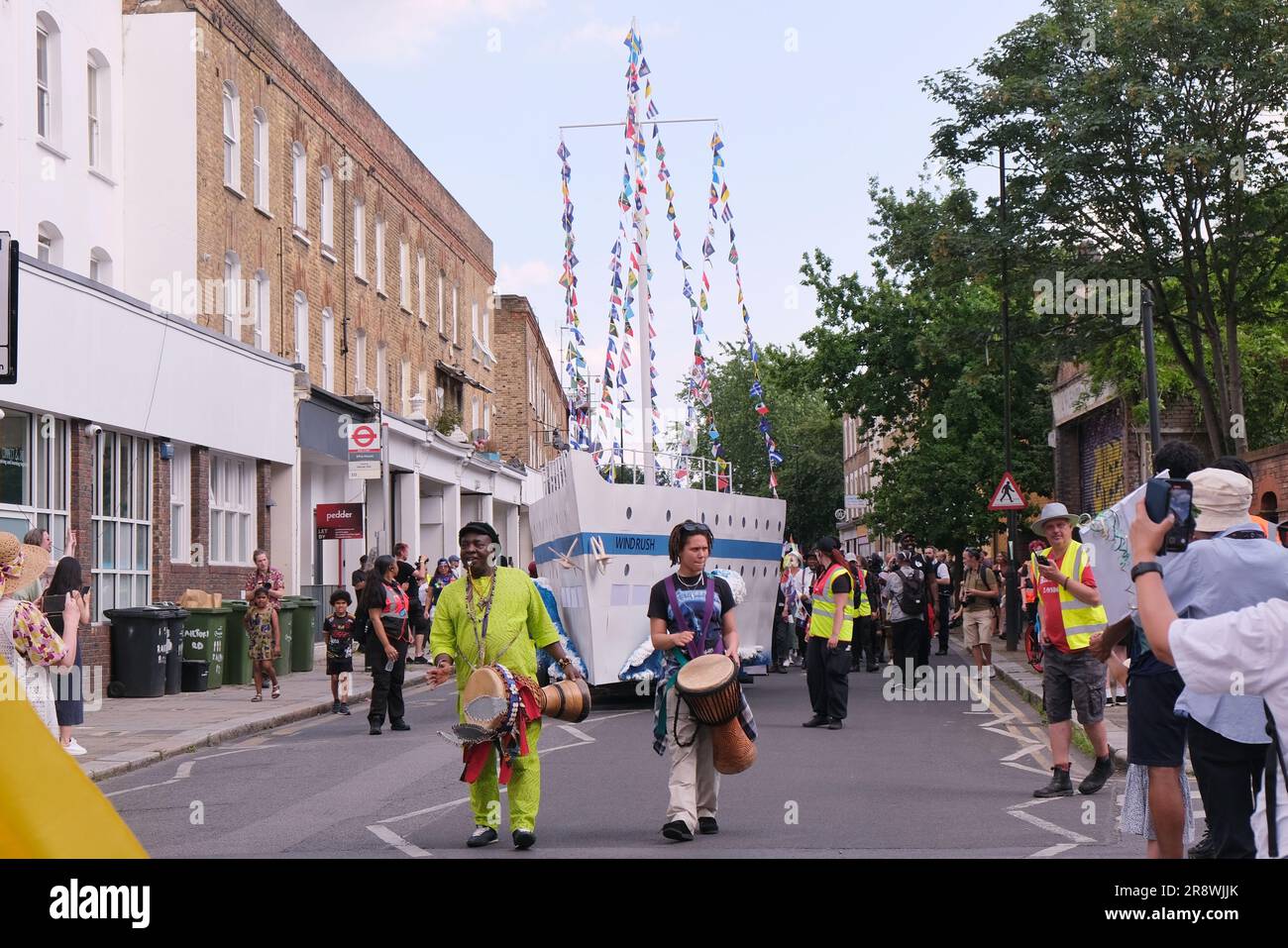 Windrush 75 celebrations hi-res stock photography and images - Alamy