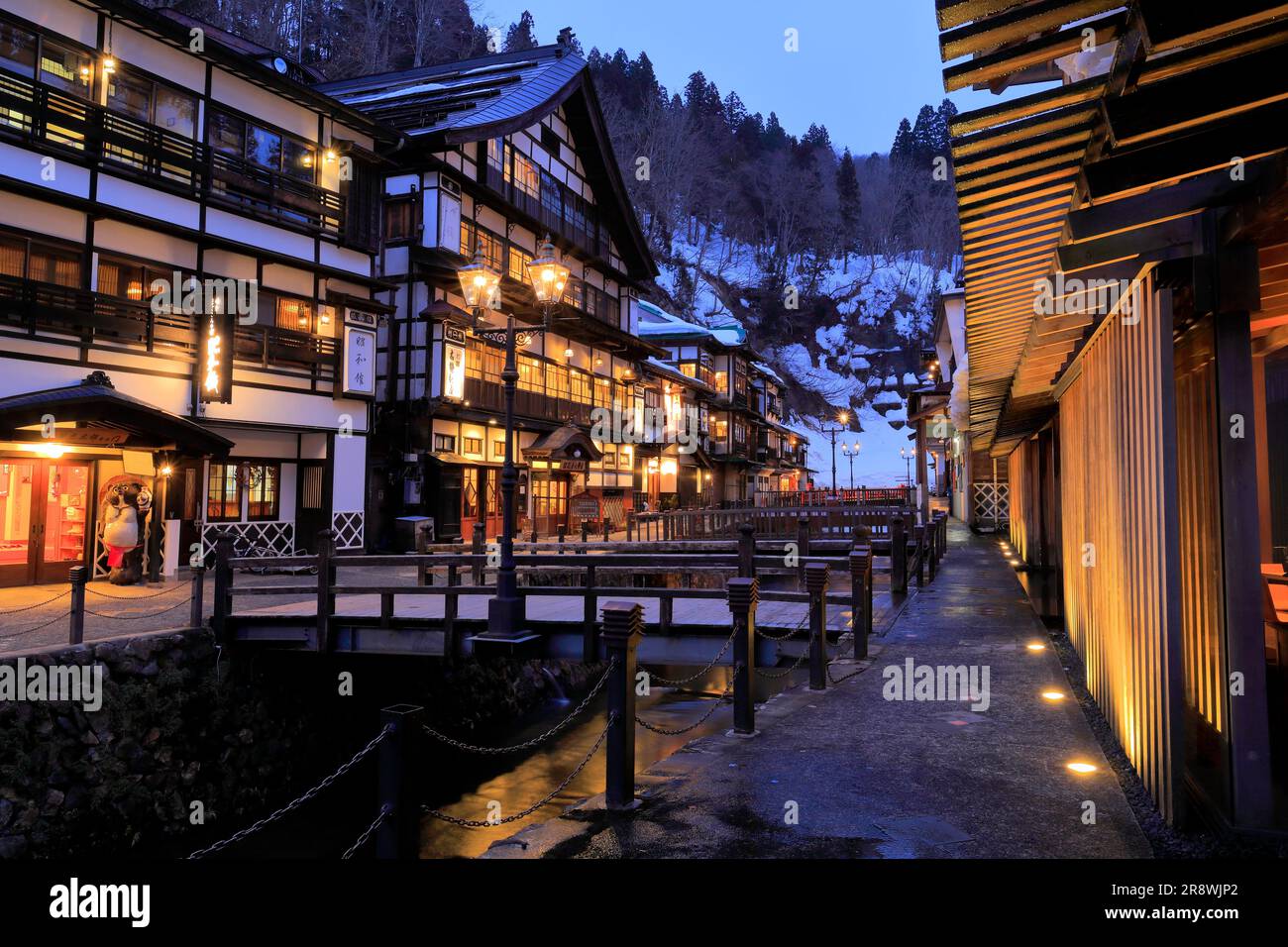 Ginzan onsen in yamagata hi-res stock photography and images - Alamy