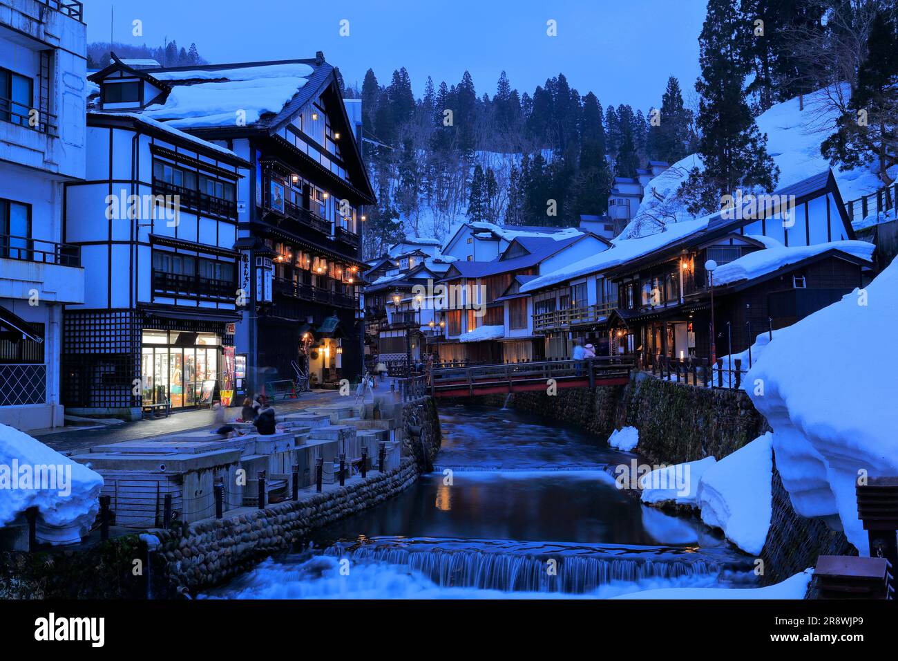 Ginzan onsen in yamagata hi-res stock photography and images - Alamy