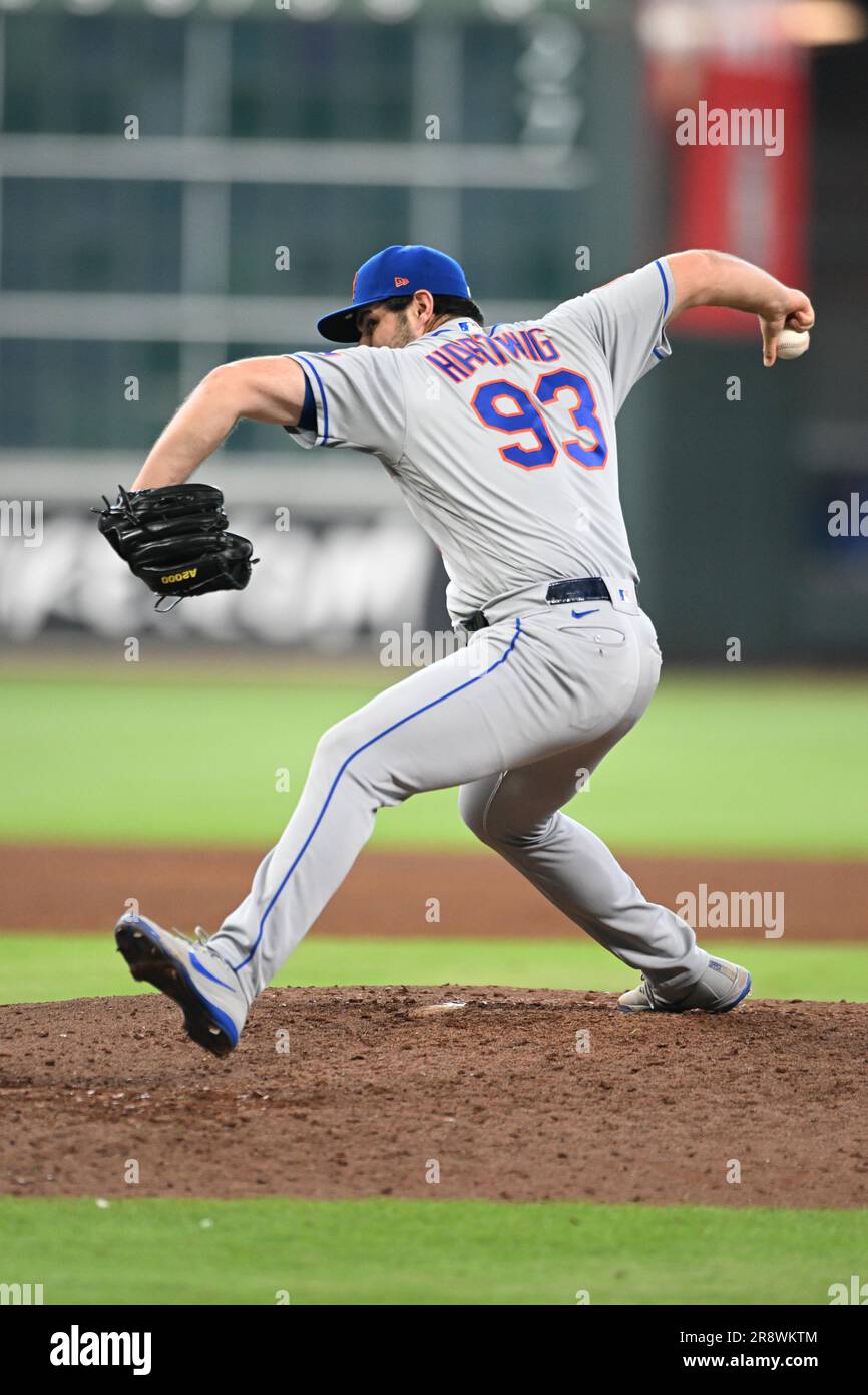 Houston, United States. 21st June, 2023. New York Mets relief pitcher ...