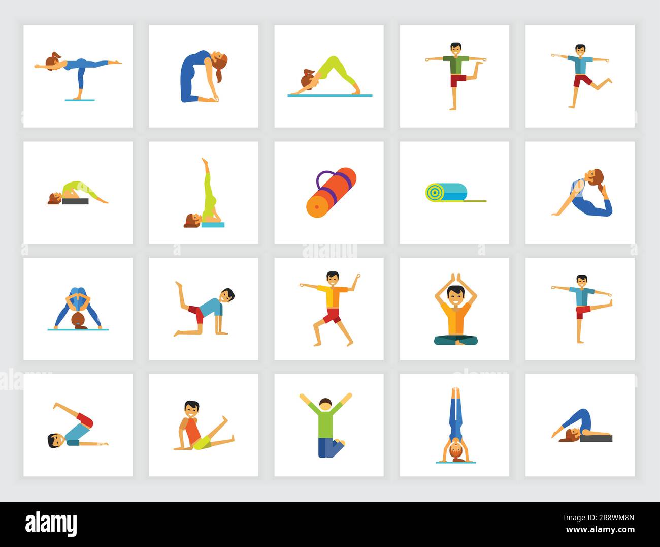 Pilates positions hi-res stock photography and images - Alamy