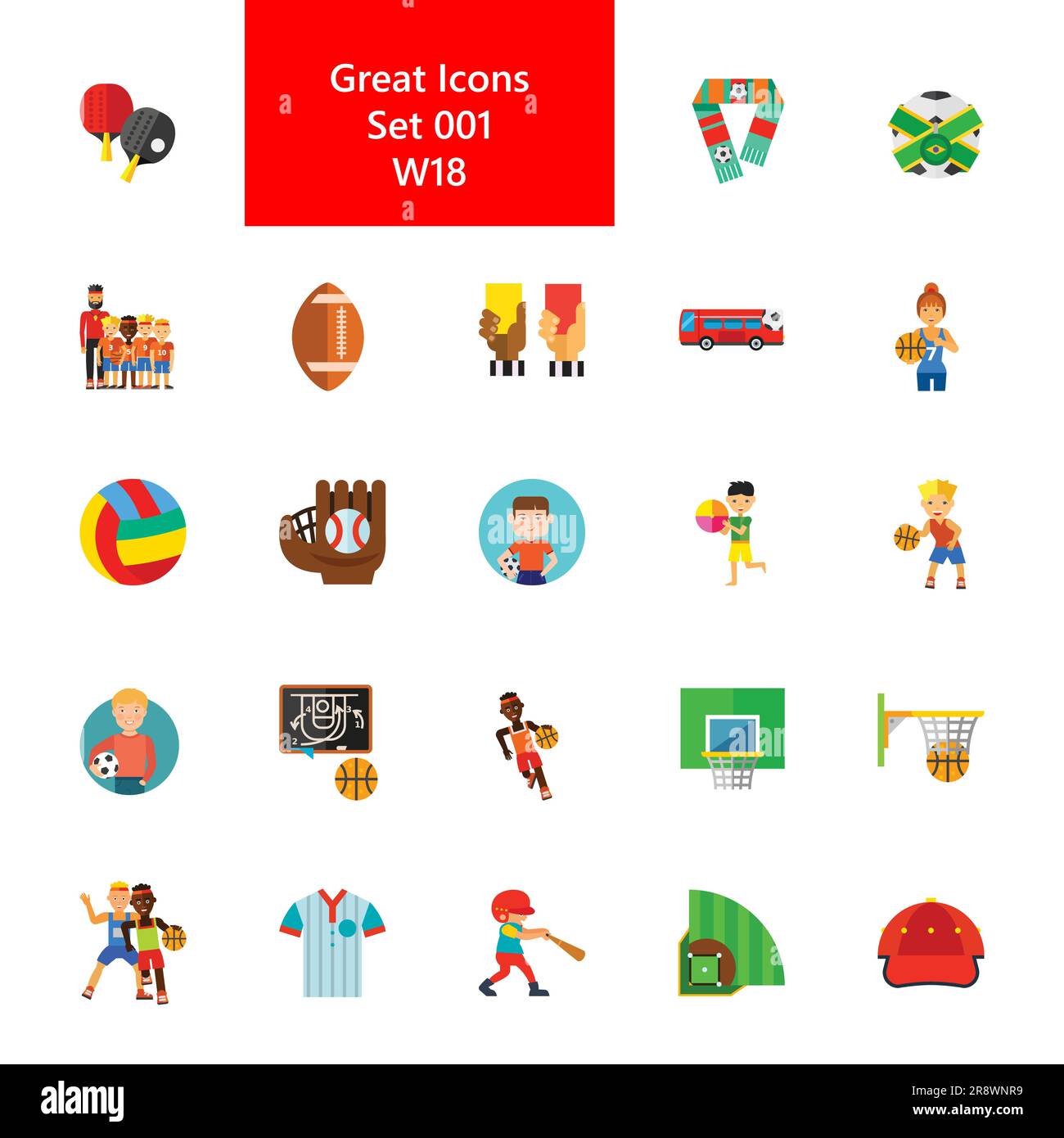 American football rugby players match Stock Vector Images - Alamy