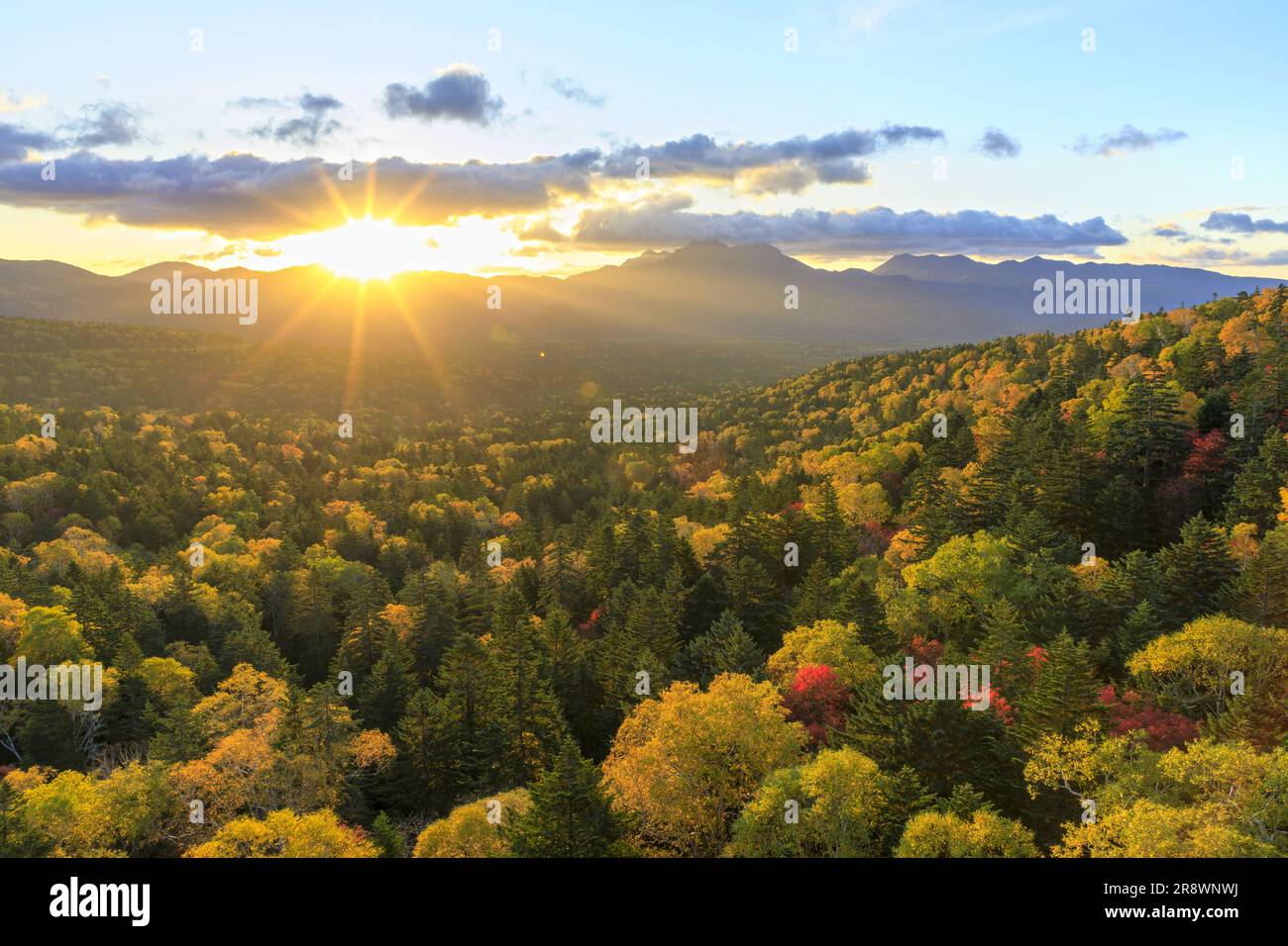 Mikuni Pass in Autumn Stock Photo - Alamy