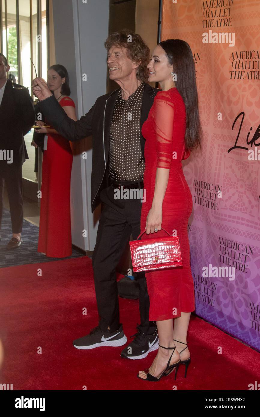 NEW YORK, NEW YORK - JUNE 22: Melanie Hamrick and Mick Jagger attend ...