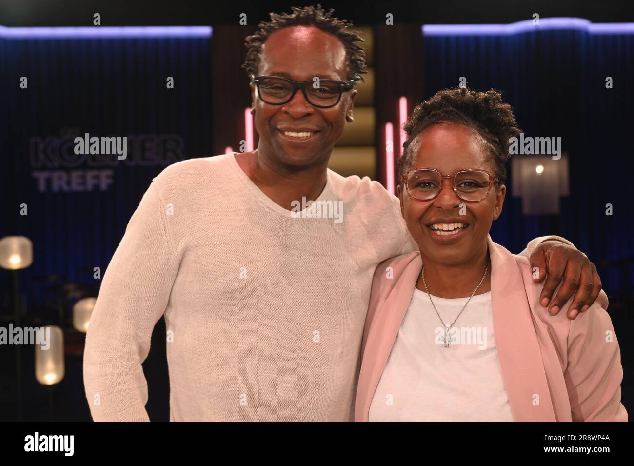 Cologne, Germany. 22nd June, 2023. the siblings Shary and Andrew Reeves ...