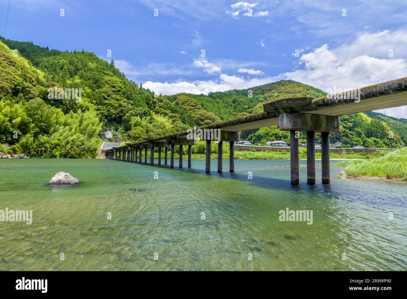 Nagoshiya Sunken Bridge Stock Photo - Alamy