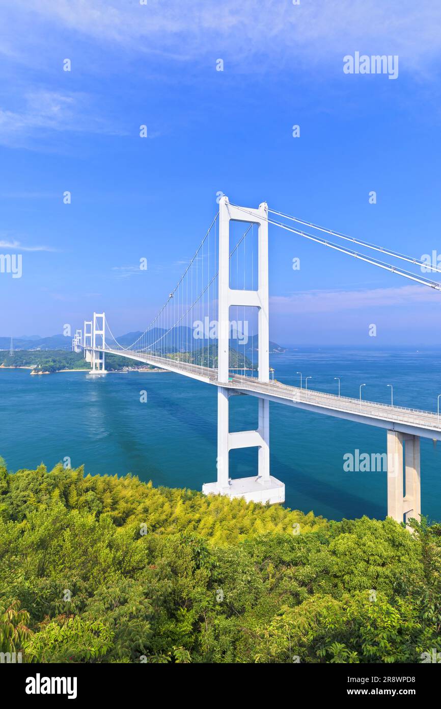 Kurushima Kaikyo 3rd Bridge Stock Photo - Alamy