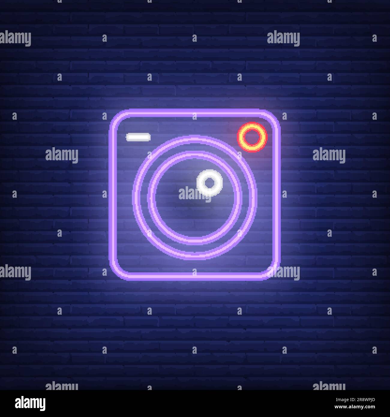 Camera neon sign Stock Vector Image & Art - Alamy