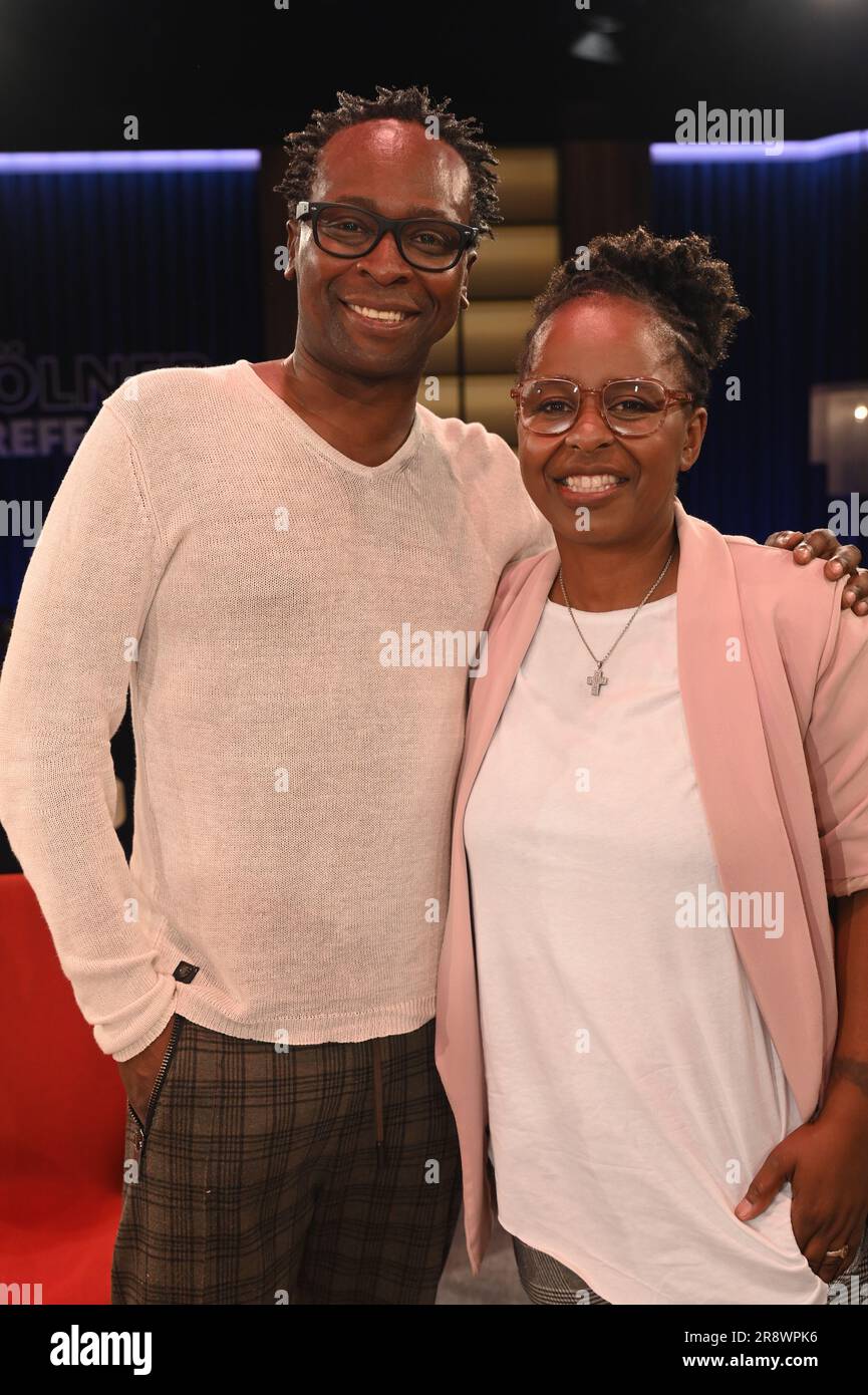 Cologne, Germany. 22nd June, 2023. the siblings Shary and Andrew Reeves ...