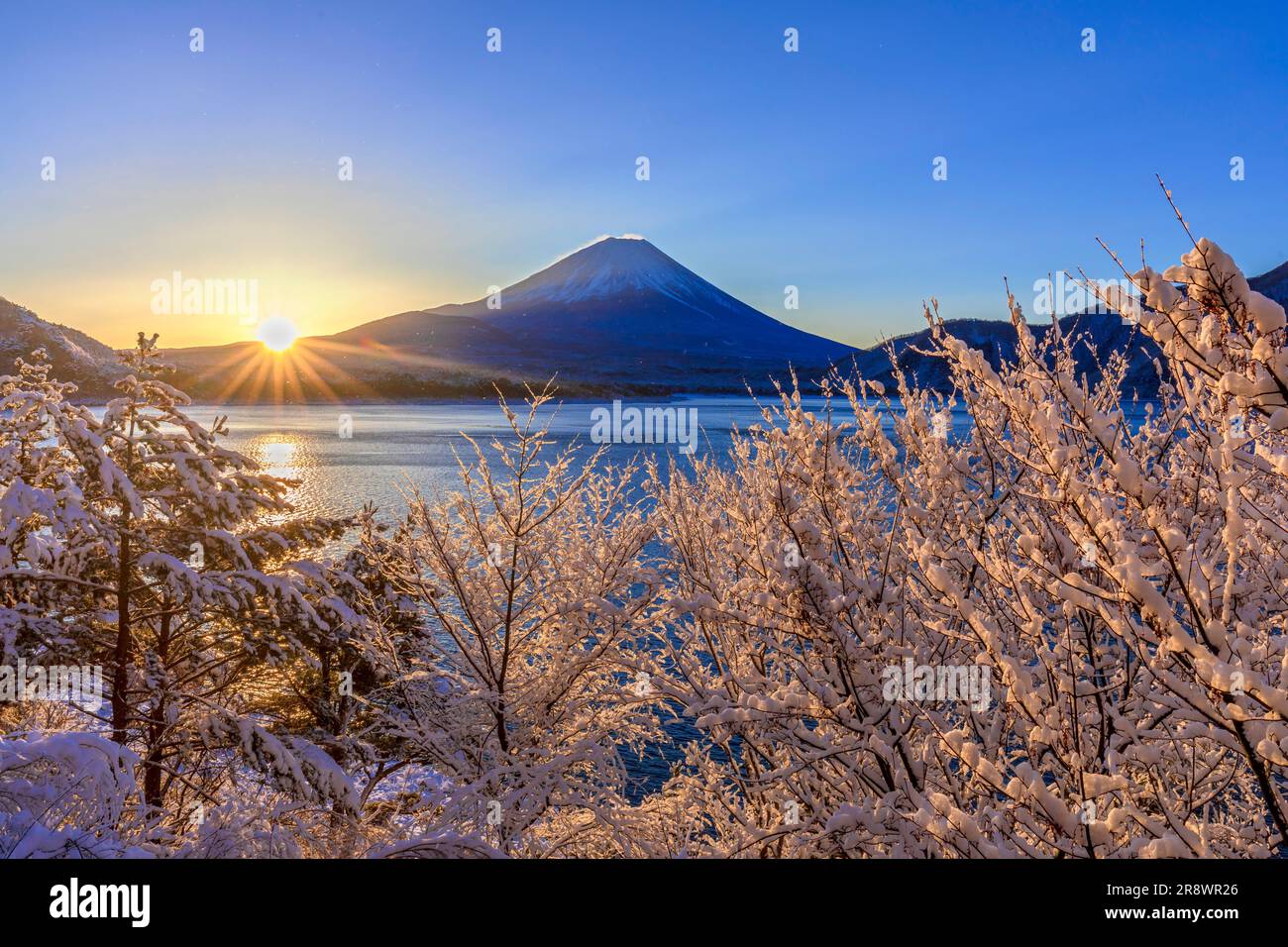 Mt. Fuji in Winter Stock Photo - Alamy
