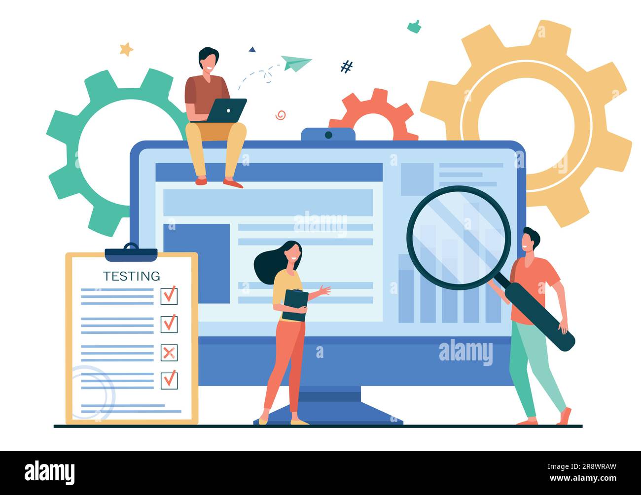 Hardware software test hi-res stock photography and images - Alamy