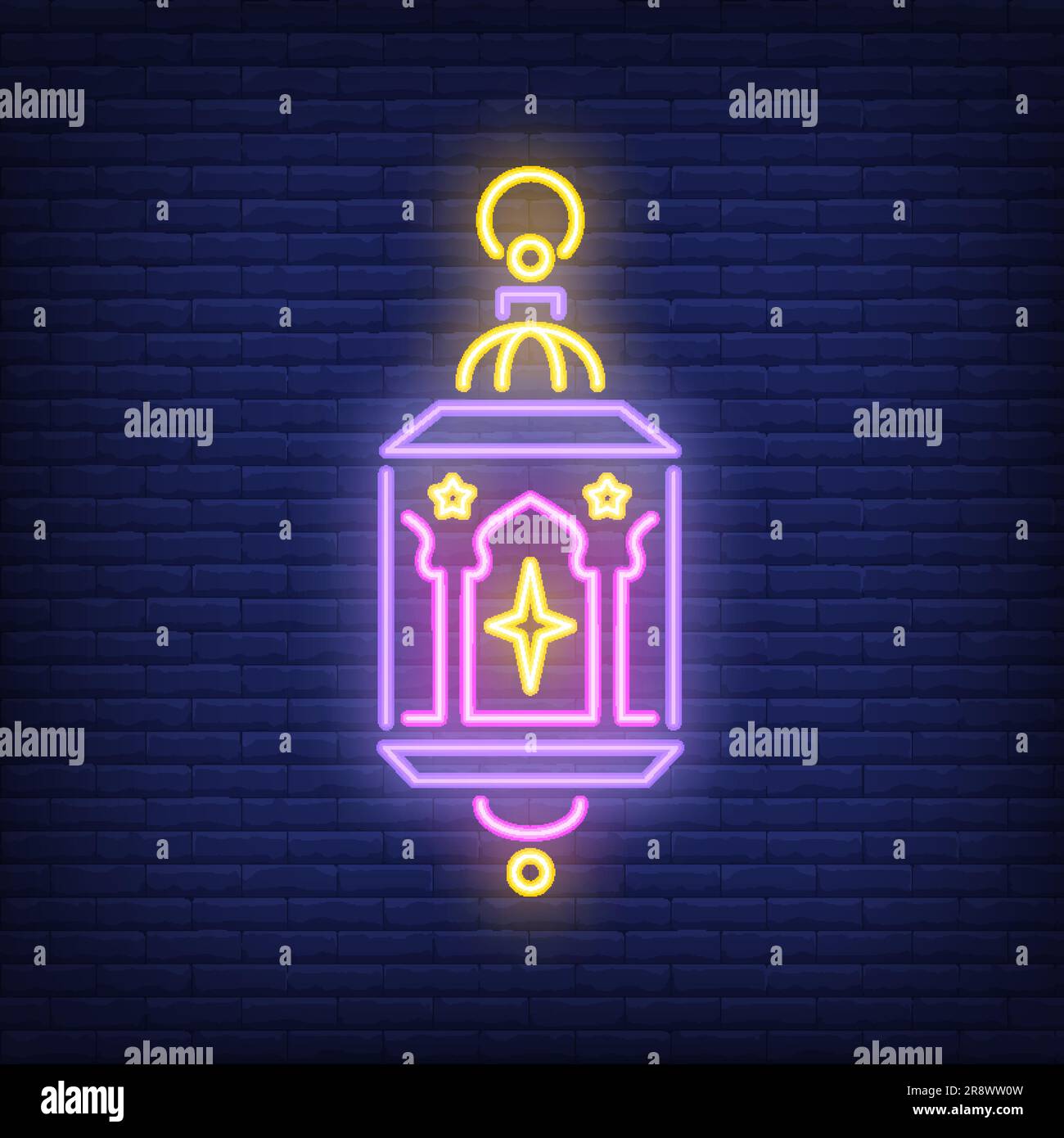 Turkish lantern light Stock Vector Images - Alamy