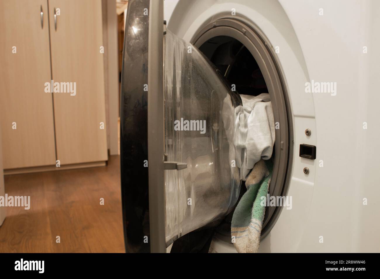 Washing in machine drum foam hi-res stock photography and images - Alamy