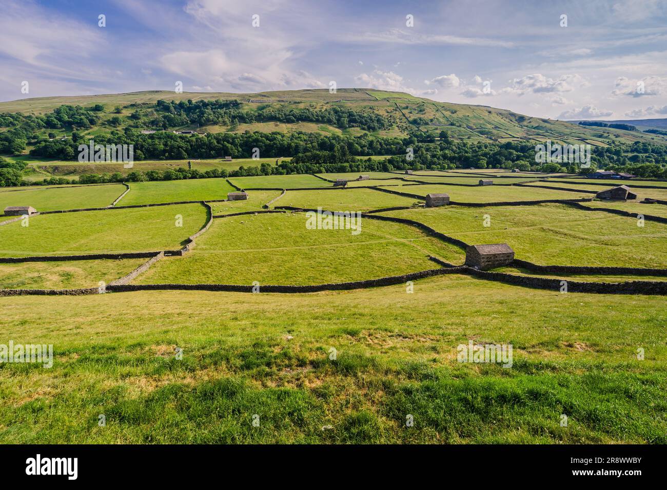 Gunnerside swaledale yorkshire dales national hi-res stock photography ...