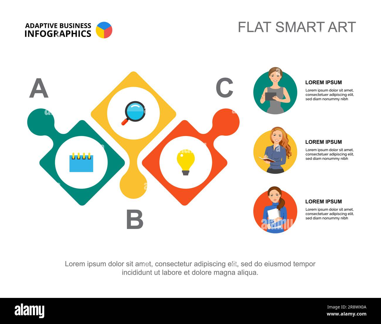 Colleague three Stock Vector Images - Alamy