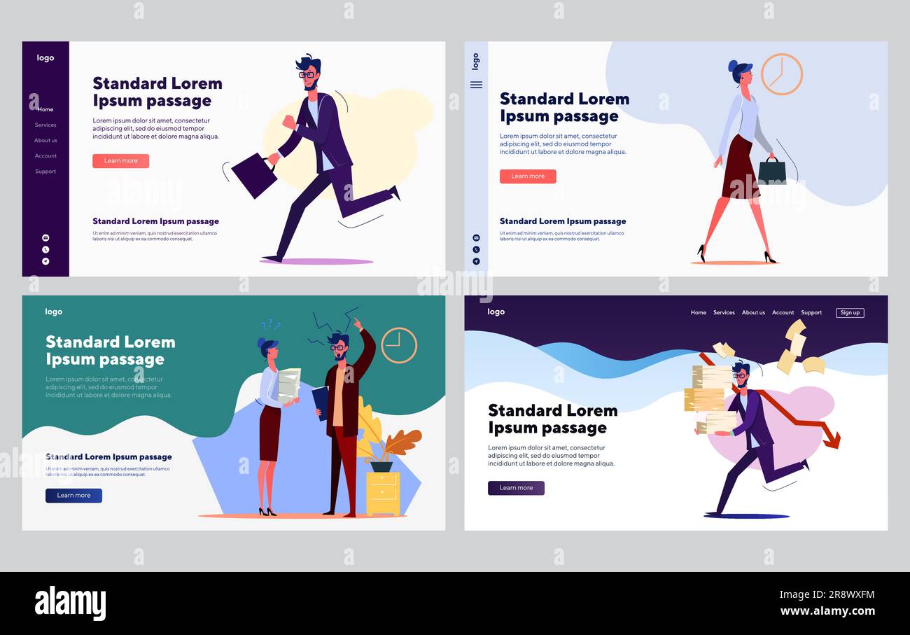 Low performing employee set Stock Vector Image & Art - Alamy